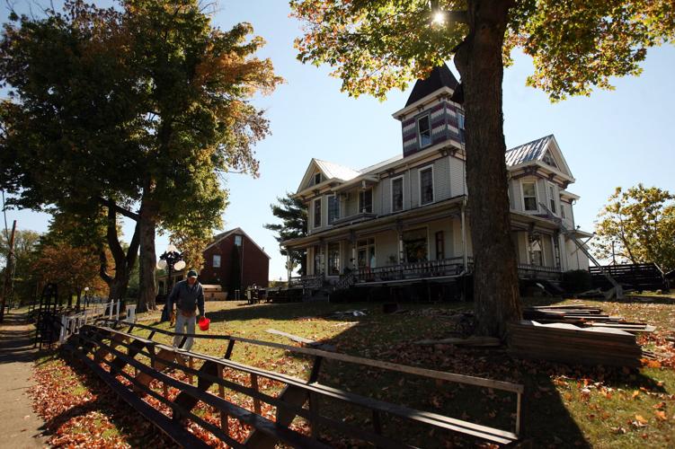 Gallery: Ric Griffith's Pumpkin House Preparation | Photos News ...