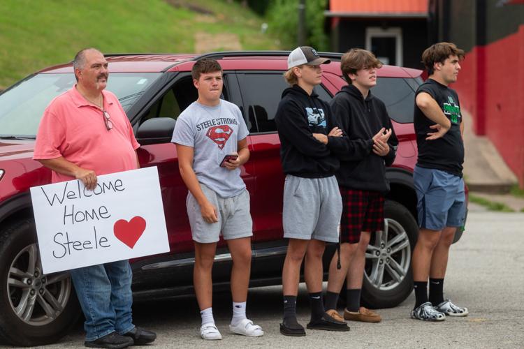 Photos: Welcome home celebration for baby Steele Merritt | Multimedia ...