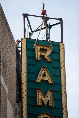 Paramount sign renovation ongoing despite delay | News | herald ...