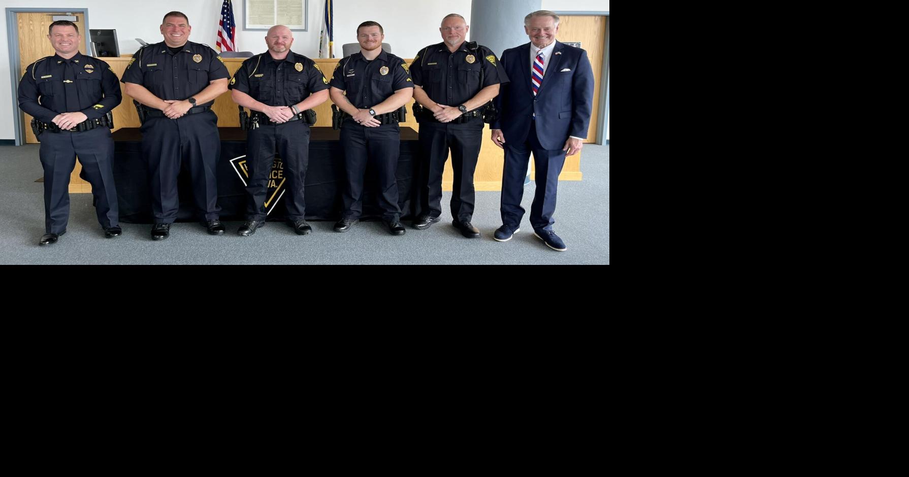 Huntington police chief promotes 4 officers | News | herald-dispatch.com