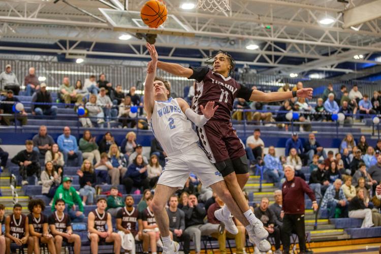 Photos: Boys high school basketball, Spring Valley vs. George ...