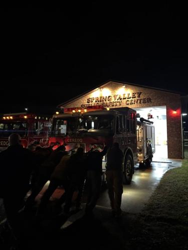 Ceredo VFD places a newer fire engine into service with push-in ...