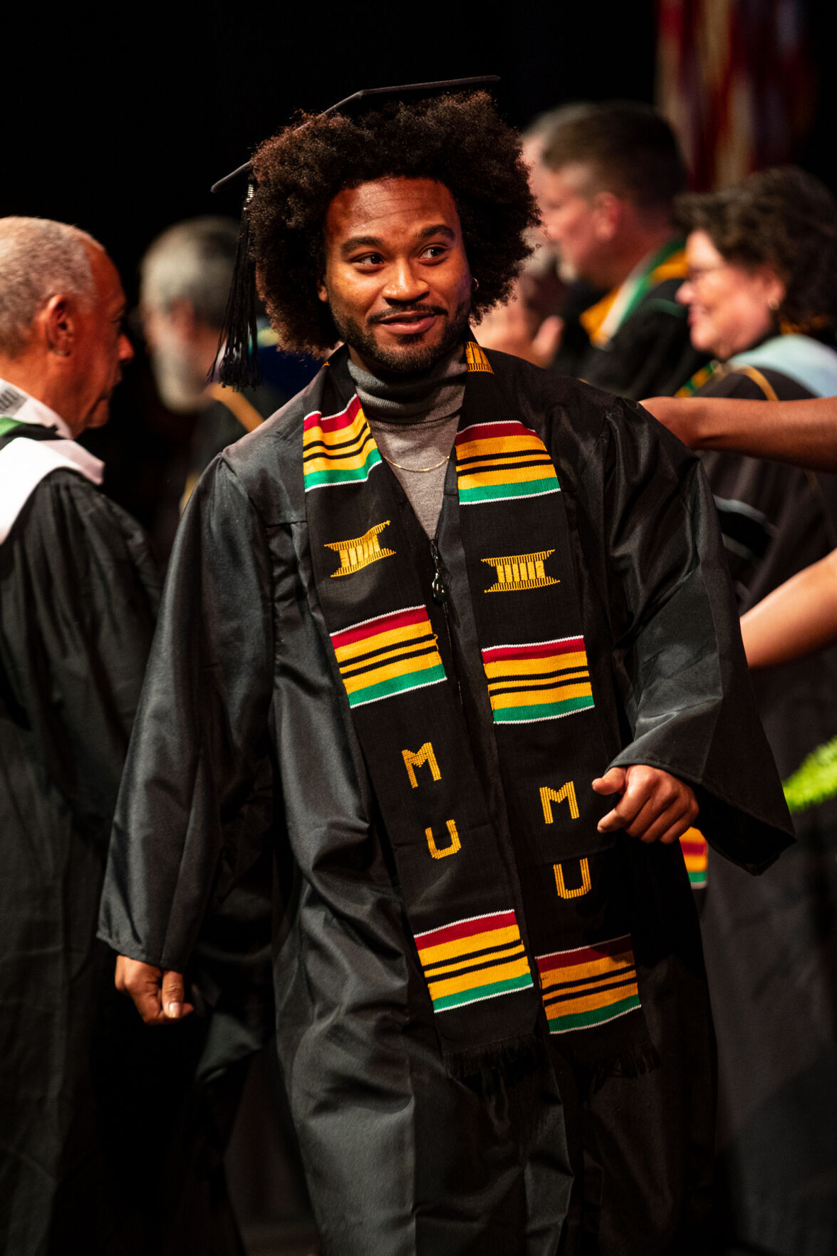 Photos: Marshall Donning of the Kente Graduation Ceremony | Multimedia ...