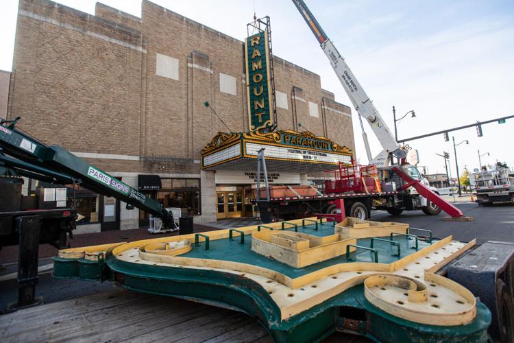 Paramount sign renovation ongoing despite delay | News | herald ...