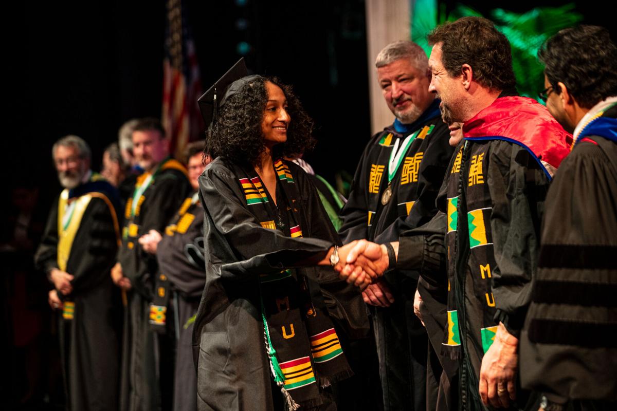 Marshall students participate in Donning of the Kente Graduation ...