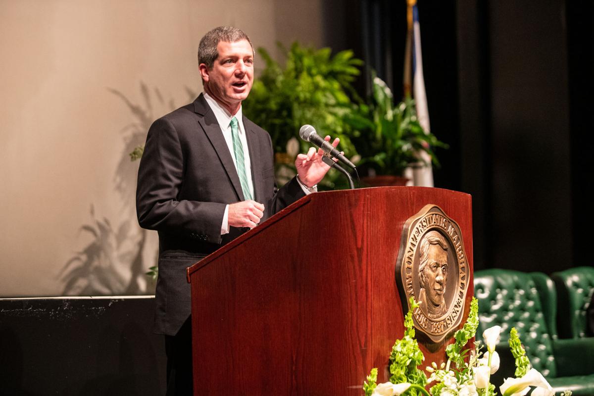 Photos: Brad Smith introduced as 38th president of Marshall University ...