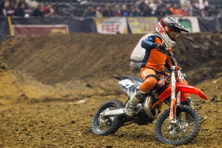 Photos: Motocross riders compete at Tri-State MX Indoor Championship ...