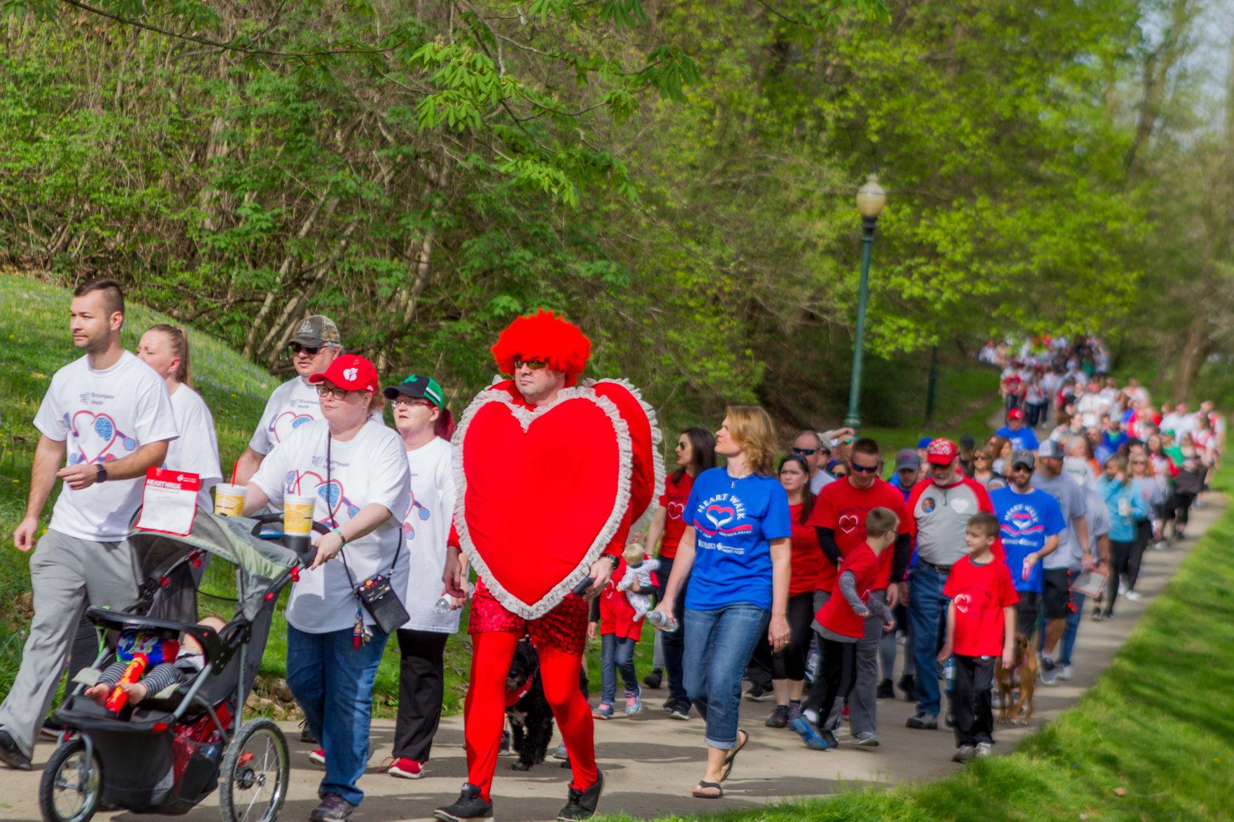 Hundreds join walk for heart health, stroke awareness | News | herald ...