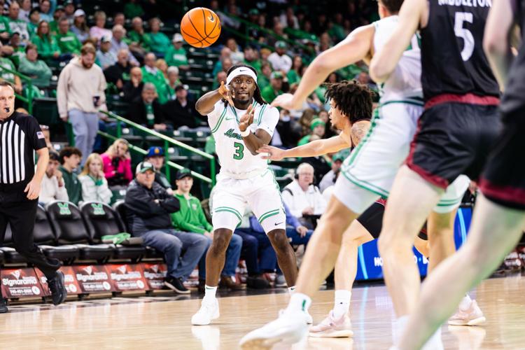 Fricks' career night lifts Herd over Elon 96-89 | Marshall Sports ...