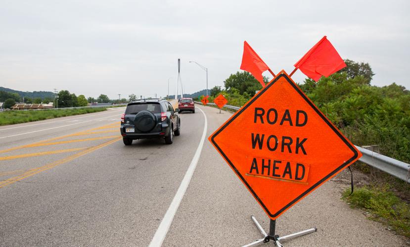 Frank Gunner Gatski Bridge cleaning underway | News | herald-dispatch.com