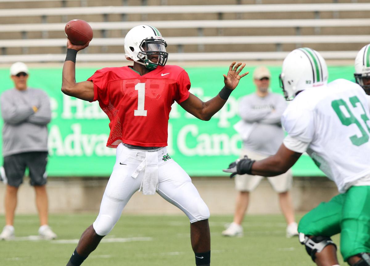 No blitzes, plenty of runs | Marshall Sports | herald-dispatch.com