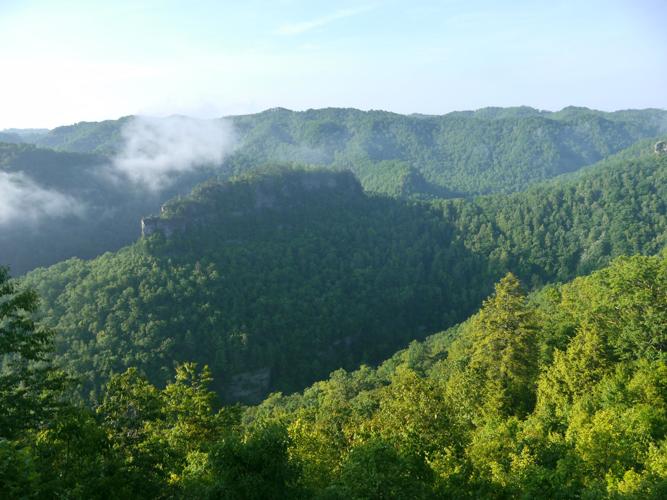 The Breaks Interstate Park in Kentucky opens up rock climbing areas ...