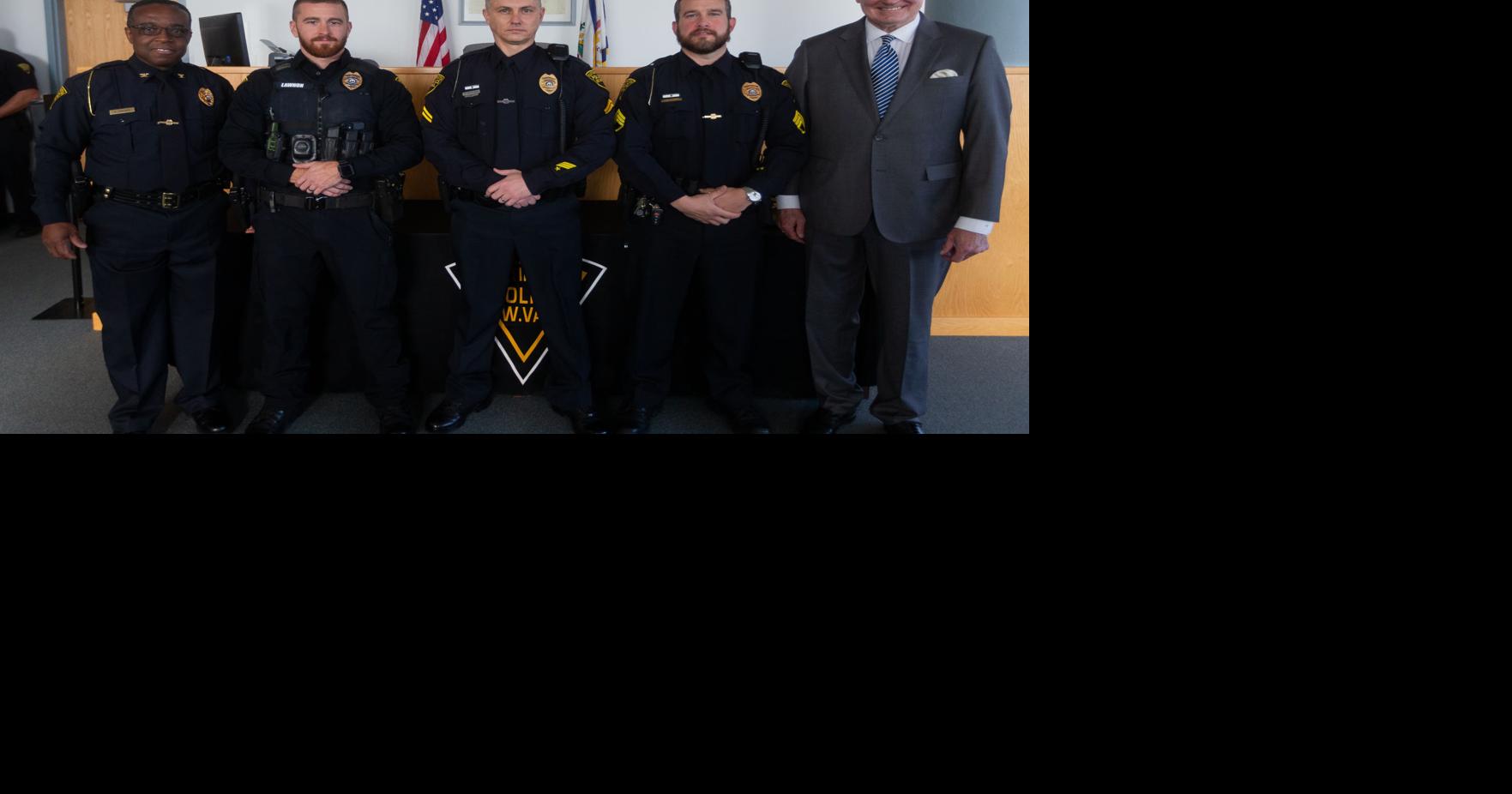 3 Huntington Police officers promoted in ceremony | News | herald ...