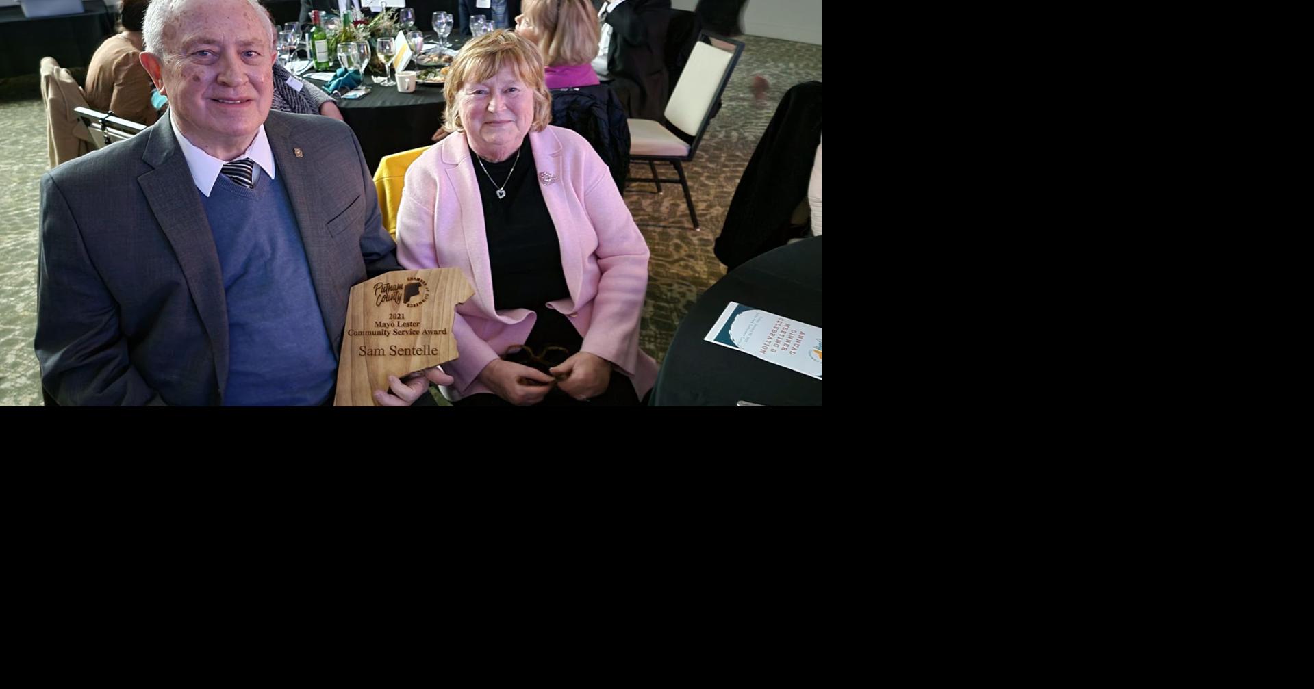 Sentelle honored with Mayo Lester Community Service Award | Putnam News ...