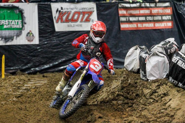 Photos: Motocross riders compete at Tri-State MX Indoor Championship ...