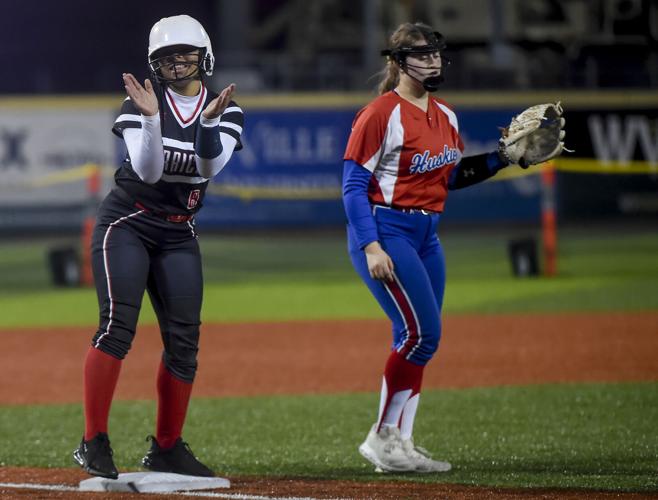 Prep softball: Huskies top Hurricane in final day of Guard the Capital ...