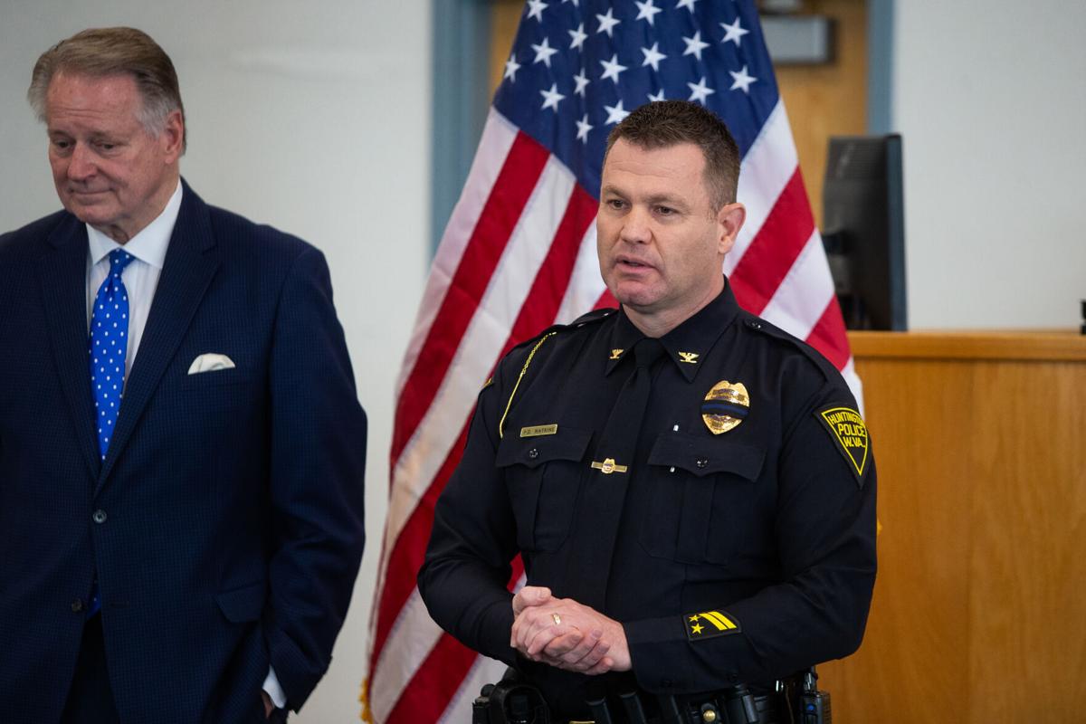 Photos: Huntington Police Department hires three probationary officers ...