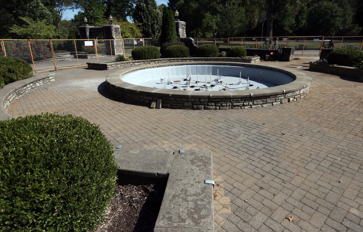 Renovation continues on Ritter Park fountain | News | herald-dispatch.com