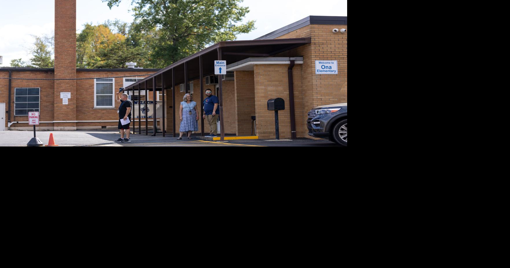 Safe schools entrance work beginning at Ona Elementary | News | herald ...