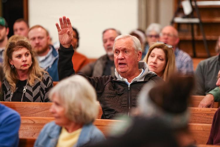 Photos: Community meets with local leaders concerning proposed DHHR ...