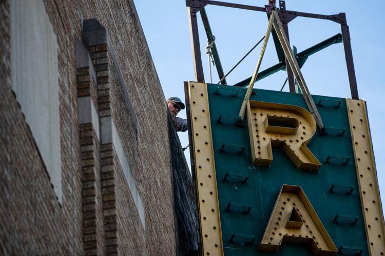 Paramount sign renovation ongoing despite delay | News | herald ...