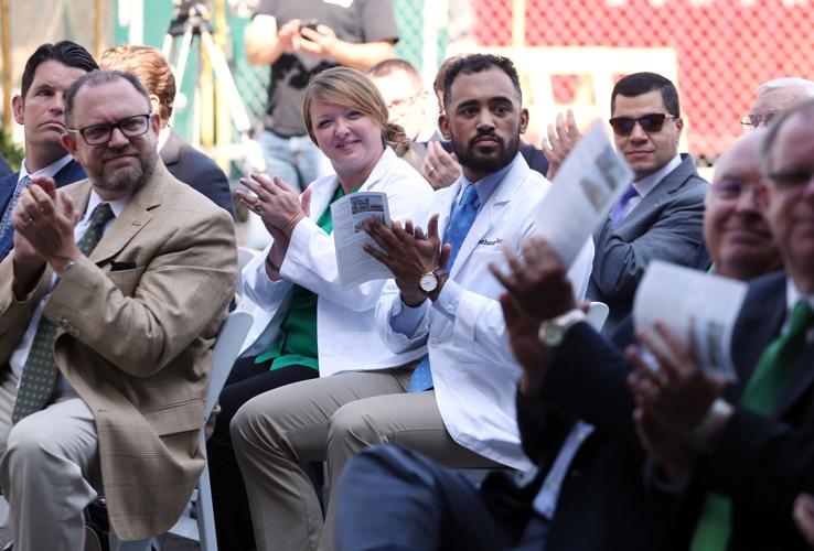 Photos: Groundbreaking ceremony for the Marshall Pharmacy School ...