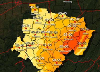 Weather in Charleston WV through this weekend: Windy, colder | News ...