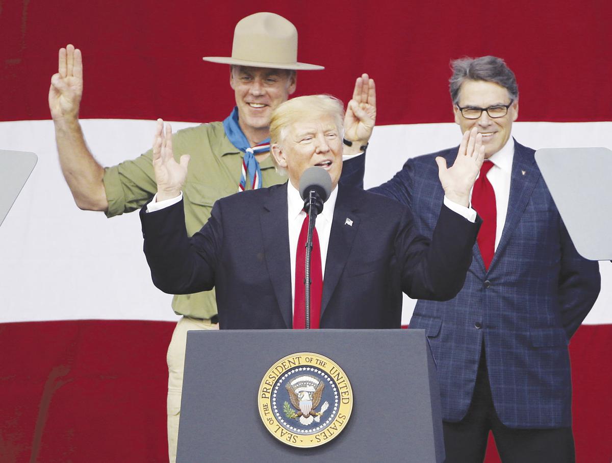 President praises Scouts for the values they learn | News | herald ...