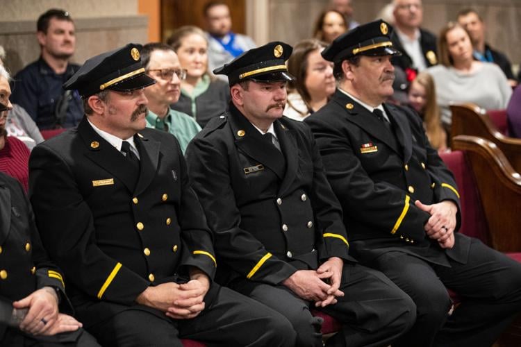 Huntington firefighters recognized for promotions during pandemic ...