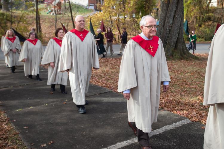 Photos: 19th annual “Kirkin o’ the Tartans” worship service ...