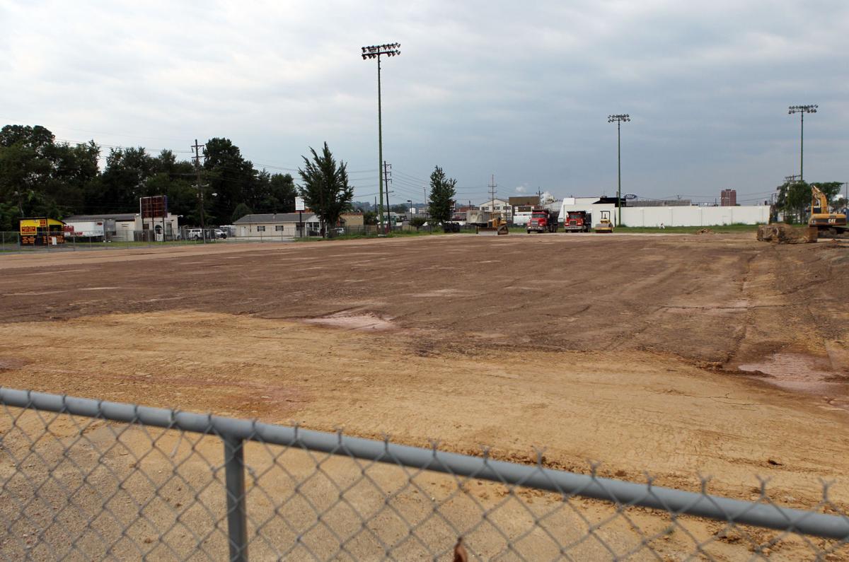 Photos: Creation of Hoops Family Field at Veteran's Memorial Soccer ...