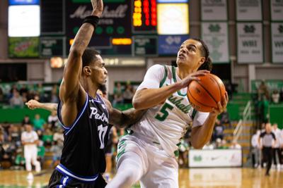 Cade Gibbs led Marshall in scoring on senior night | Marshall Sports ...