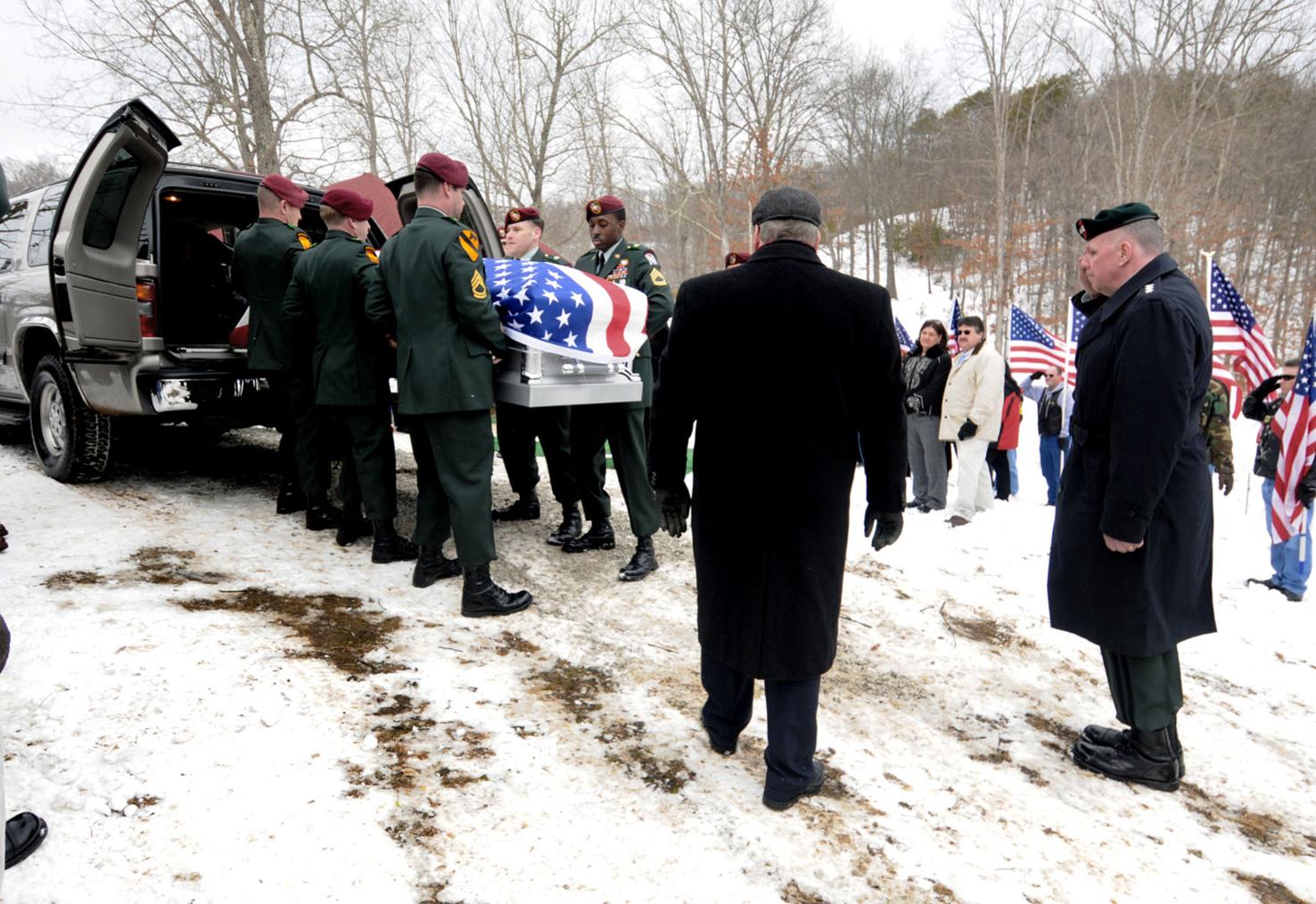 Family, friends say goodbye to fallen soldier | News | herald-dispatch.com