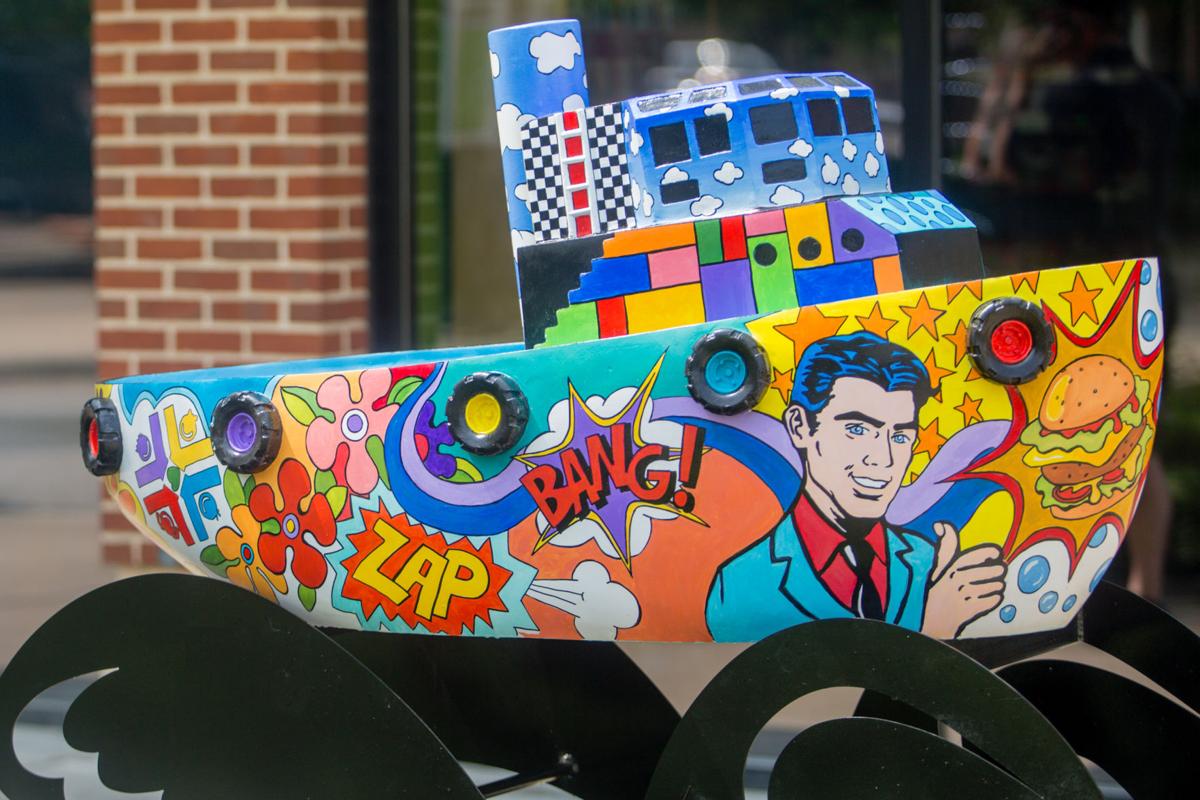 Photos: Artisan's Express unveils 38 tug boat displays in downtown ...