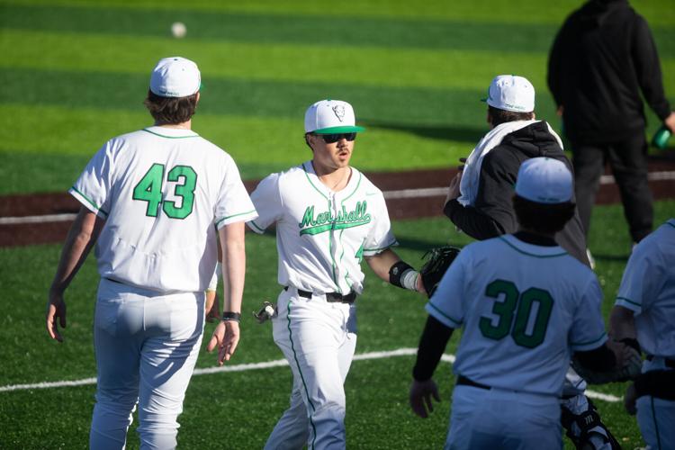 Marshall baseball: Big first inning boosts Herd in home opener ...