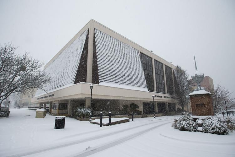 Photos: Winter storm blankets Huntington in snow, ice | Photos News ...