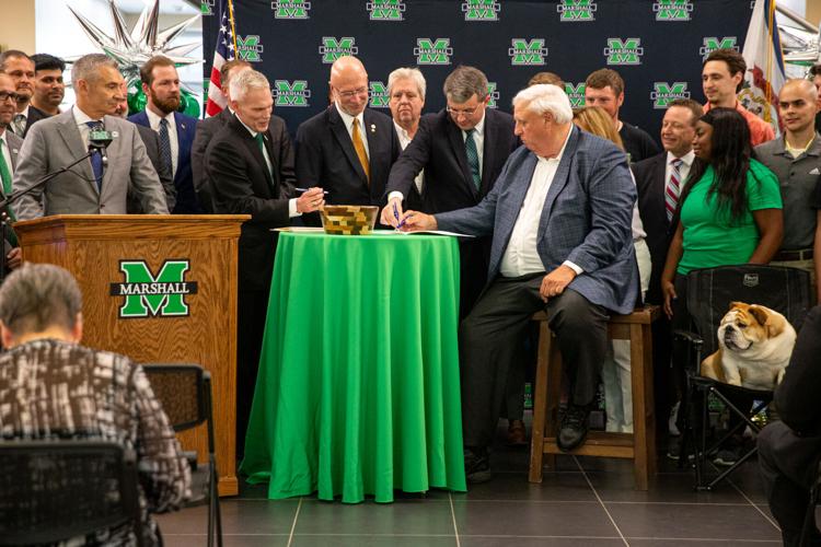 Ceremony celebrates bill to fund Marshall Institute for Cyber Security ...