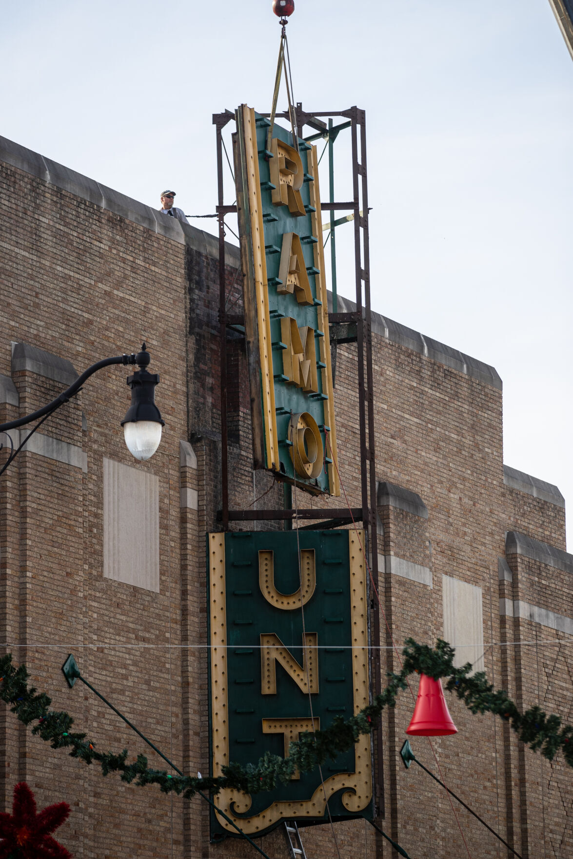 Paramount sign renovation ongoing despite delay | News | herald ...