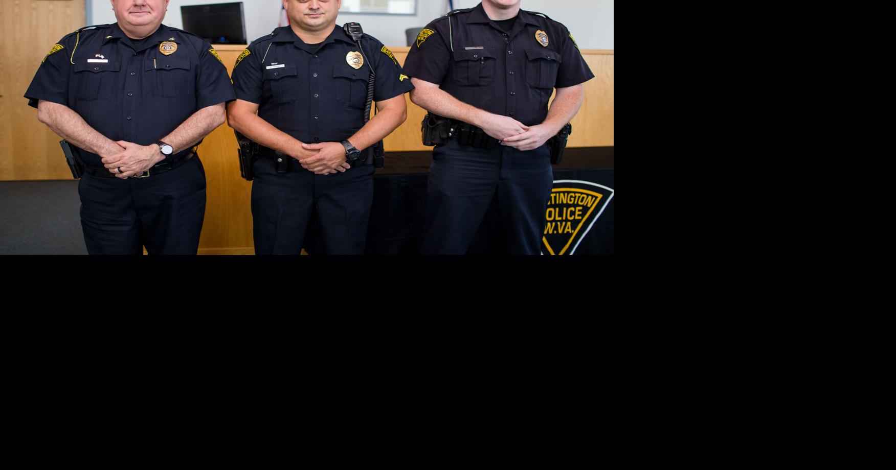 Huntington Police Department promotes 2 officers | News | herald ...