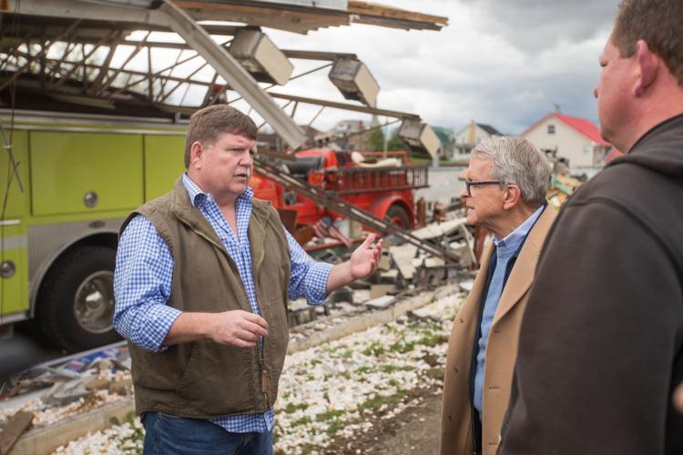 DeWine visits Proctorville to assess damage from Tuesday storm | News ...