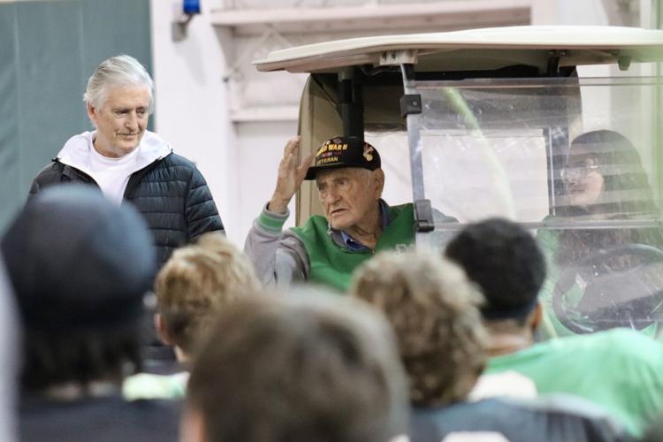 Marshall football: WWII veteran speaks to Herd at Wednesday practice ...