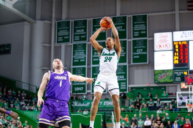 Photos: Men's basketball, Marshall vs. James Madison University ...