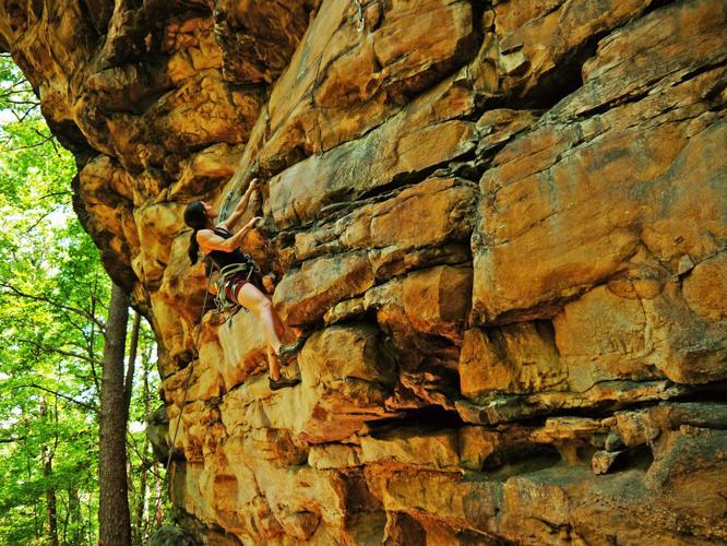 The Breaks Interstate Park in Kentucky opens up rock climbing areas ...