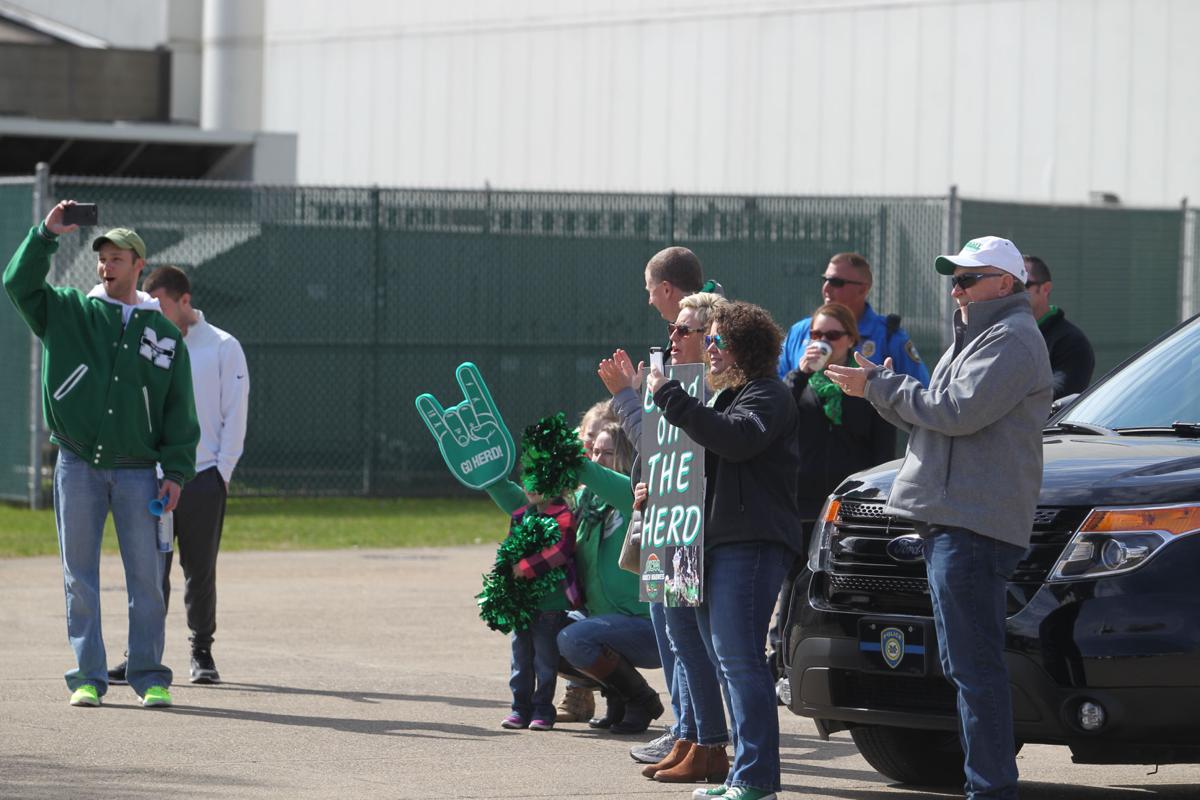 Victory delights passionate Herd fans | Marshall University | herald ...
