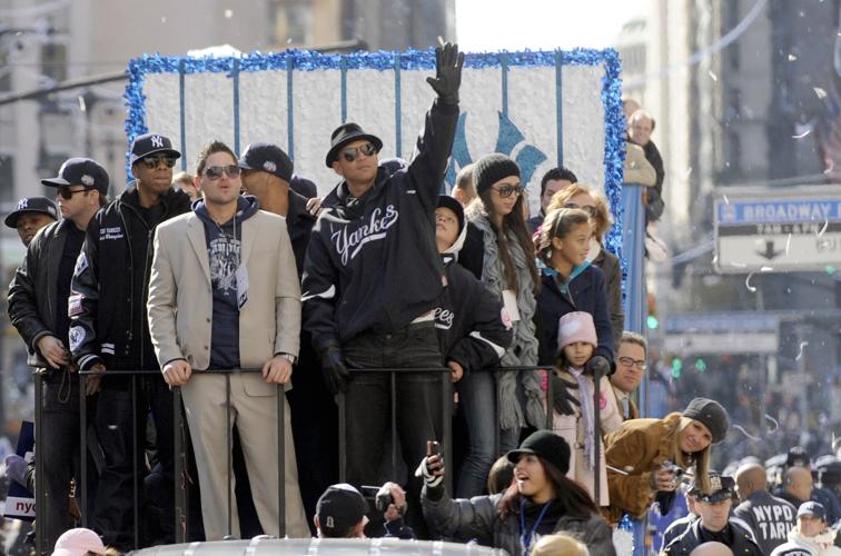 Gallery: Ticker-tape parade honors Yankees' 27th WS Championship ...