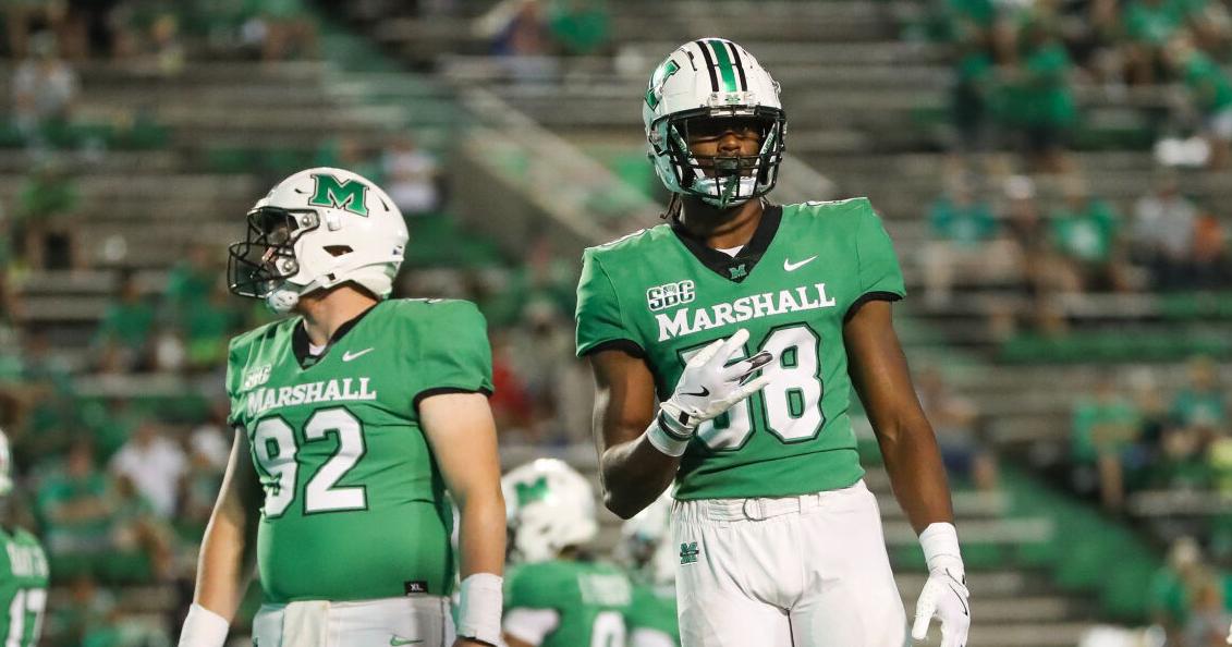 Herd DL Braydin Ward wows with first career INT | Marshall Sports ...