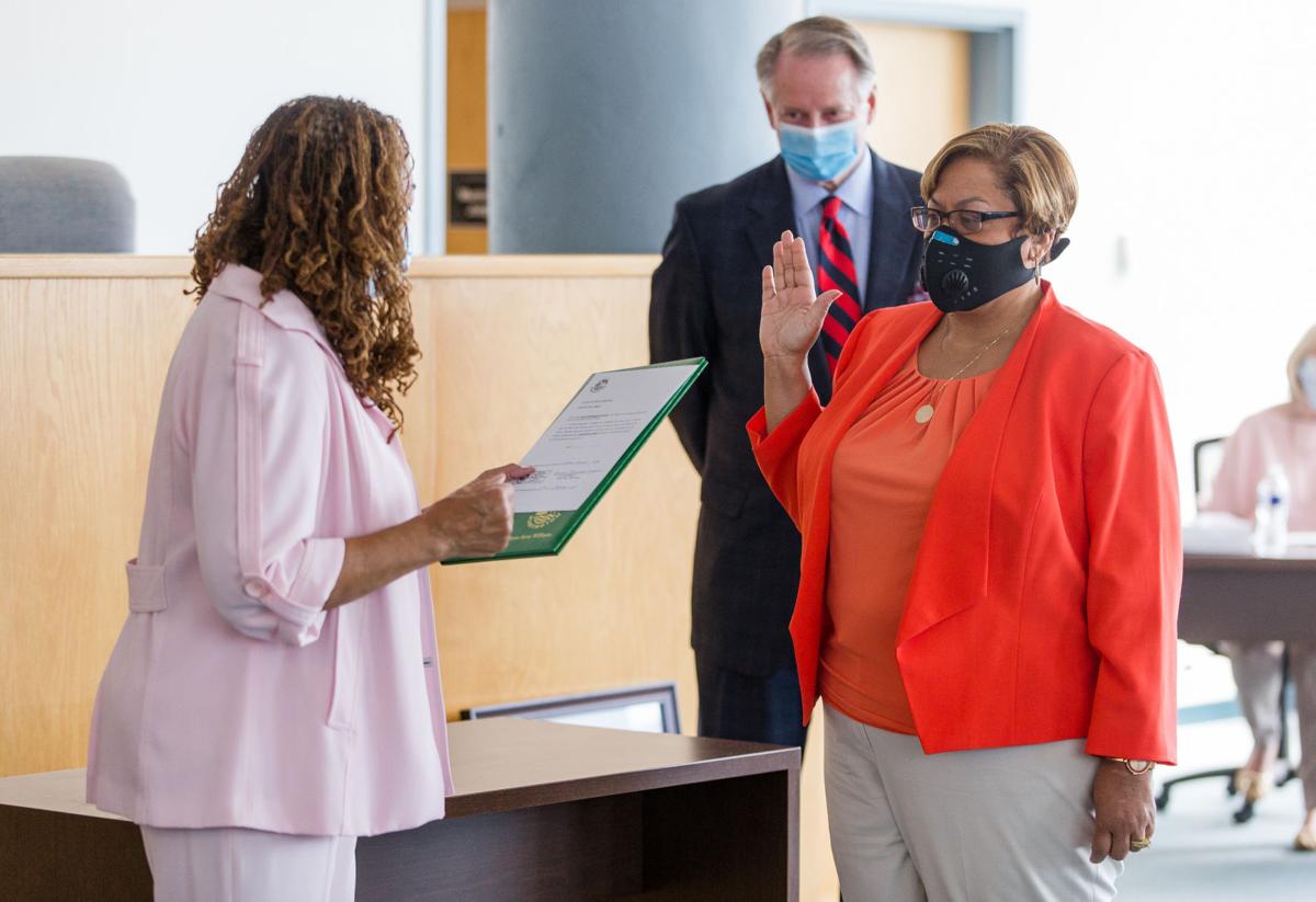 Former Municipal Judge Cheryl Henderson passes position to sister, Gail ...