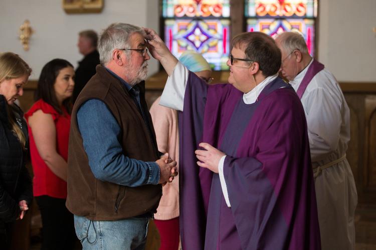 Photos: Ash Wednesday observance at St. Joseph Catholic Church ...