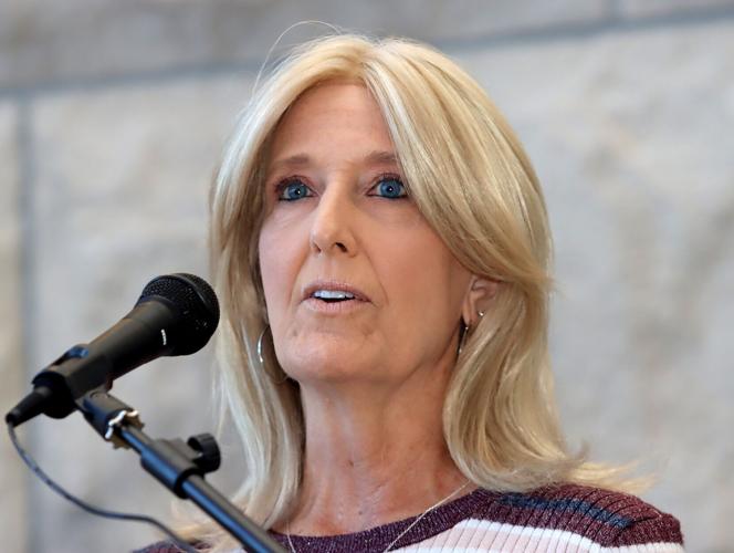 Breast cancer scarf inspired by Terri Massey hung at CAMC | News ...