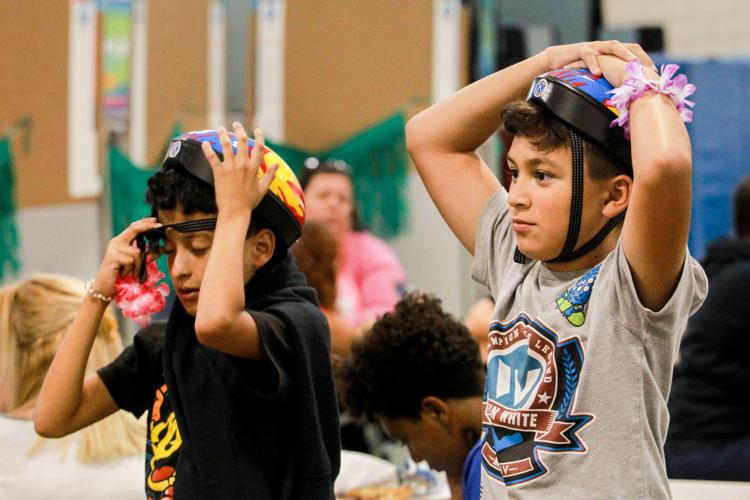 Photos: East Huntington Kiwanis Club donates helmets to Highlawn ...